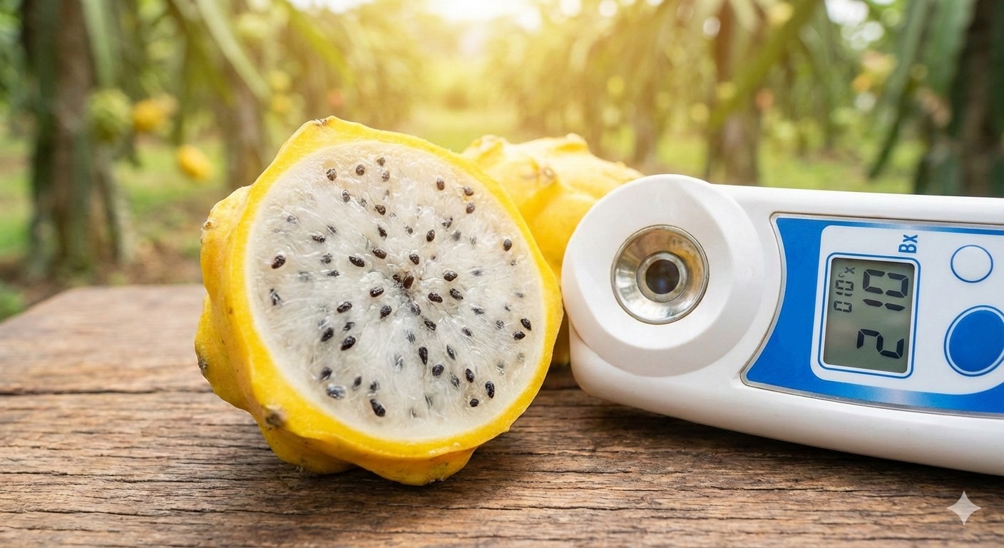 Grados Brix: El secreto detrás del dulzor de la pitahaya amarilla ...